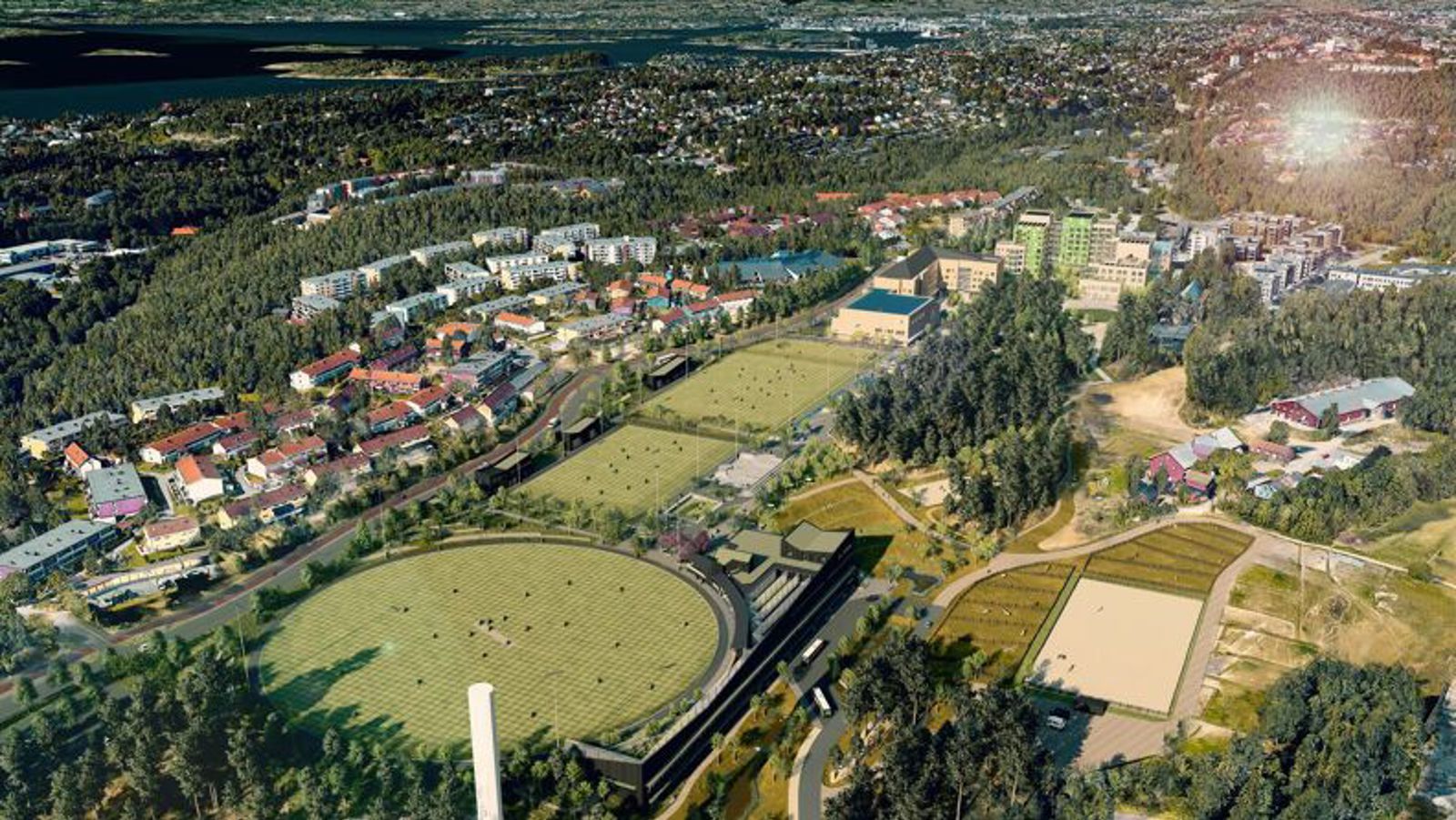 Naturtap: Skog eller trygghet på nye Mortensrud? - Arkitektur