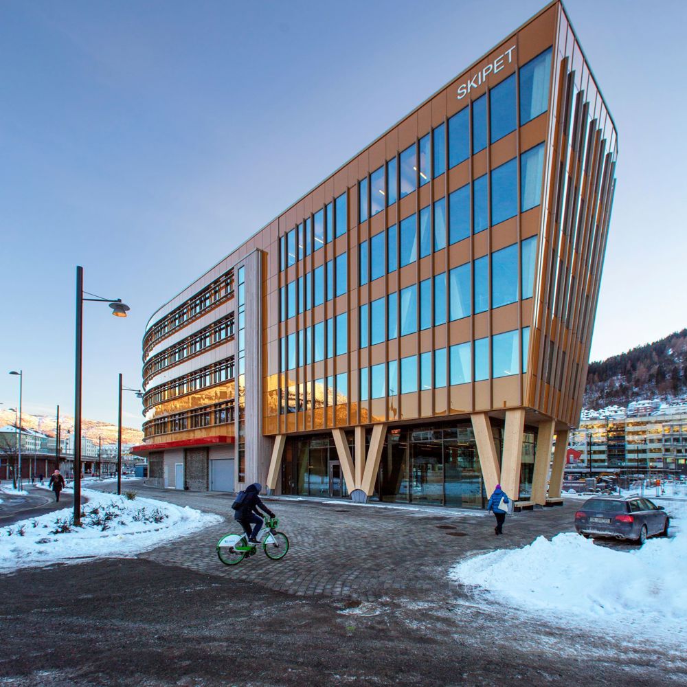 Skipet i Bergen er årets trebyggeri - Arkitektur