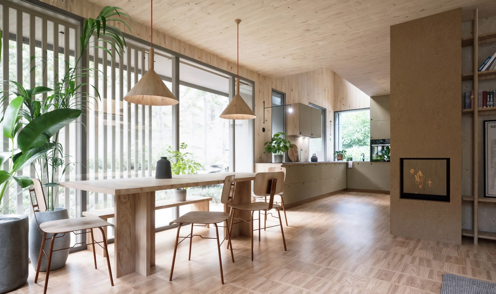 Haugen/Zohar arbeider med ferdighus - Arkitektur