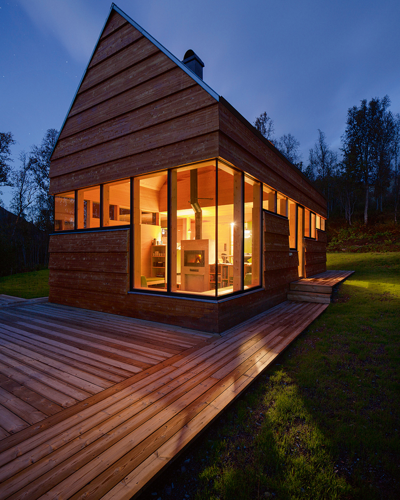 Hytte Laksvatn - Arkitektur