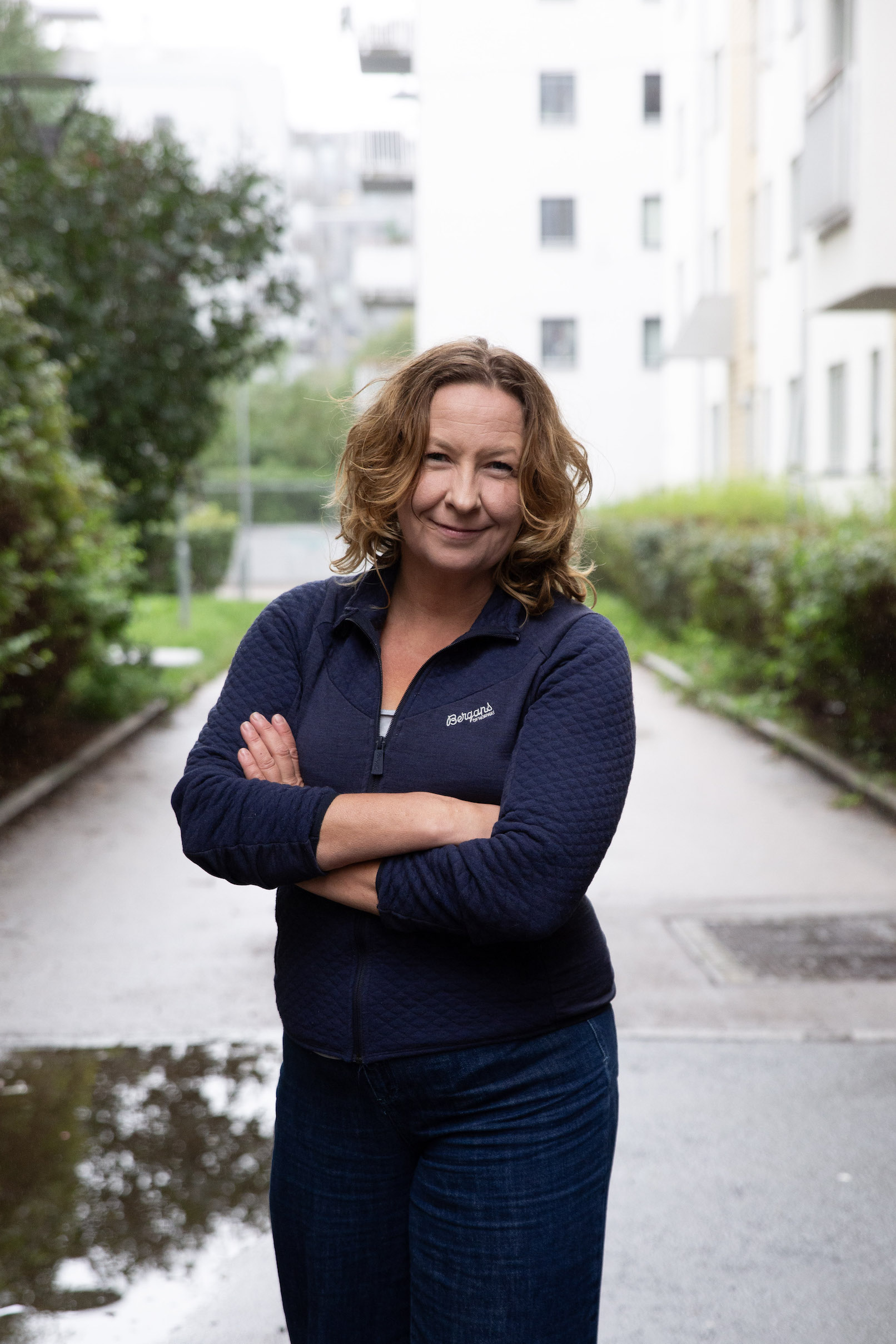 Hanne Johnsrud: En by av trær - Arkitektur