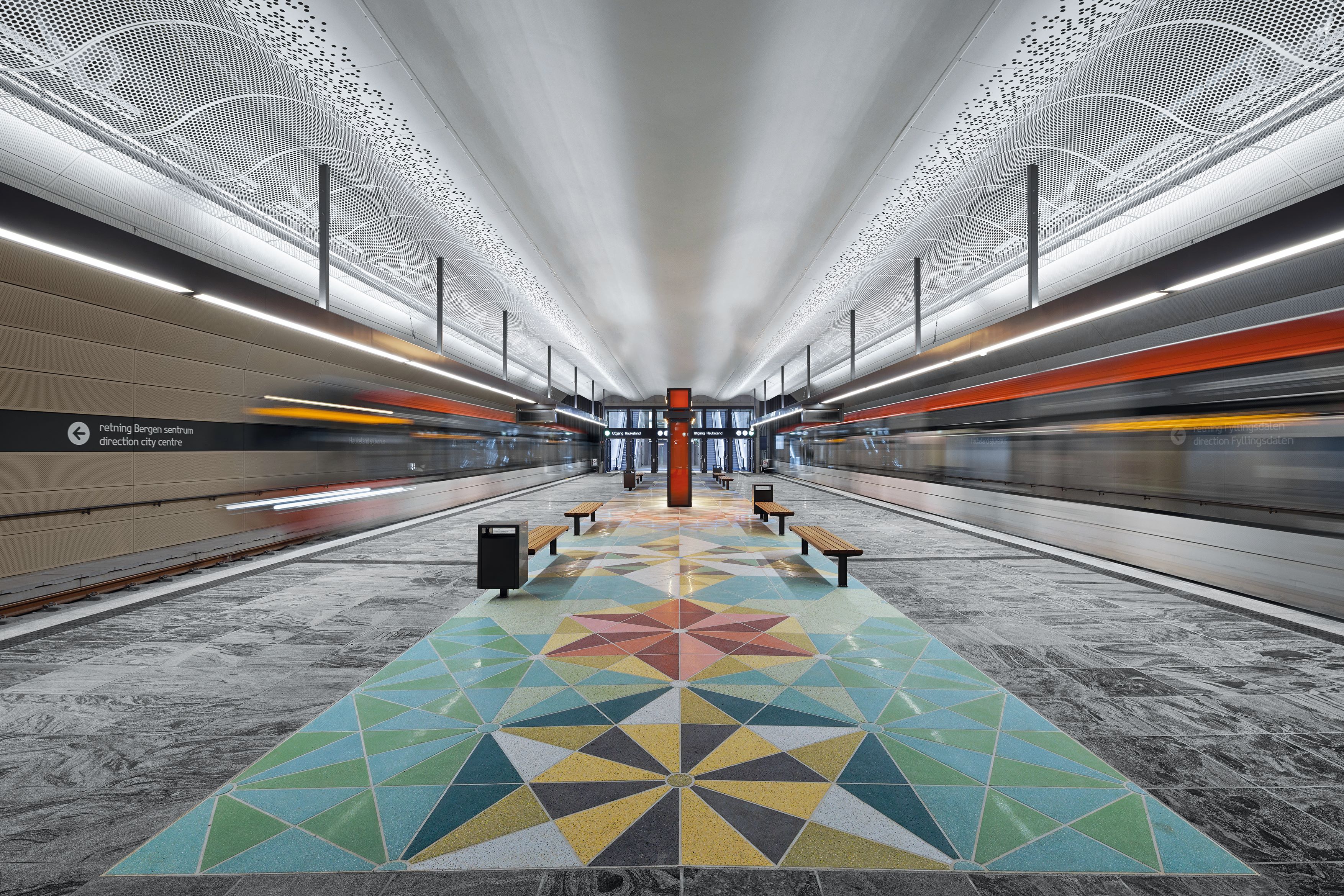 Haukeland Sjukehus Holdeplass - Arkitektur