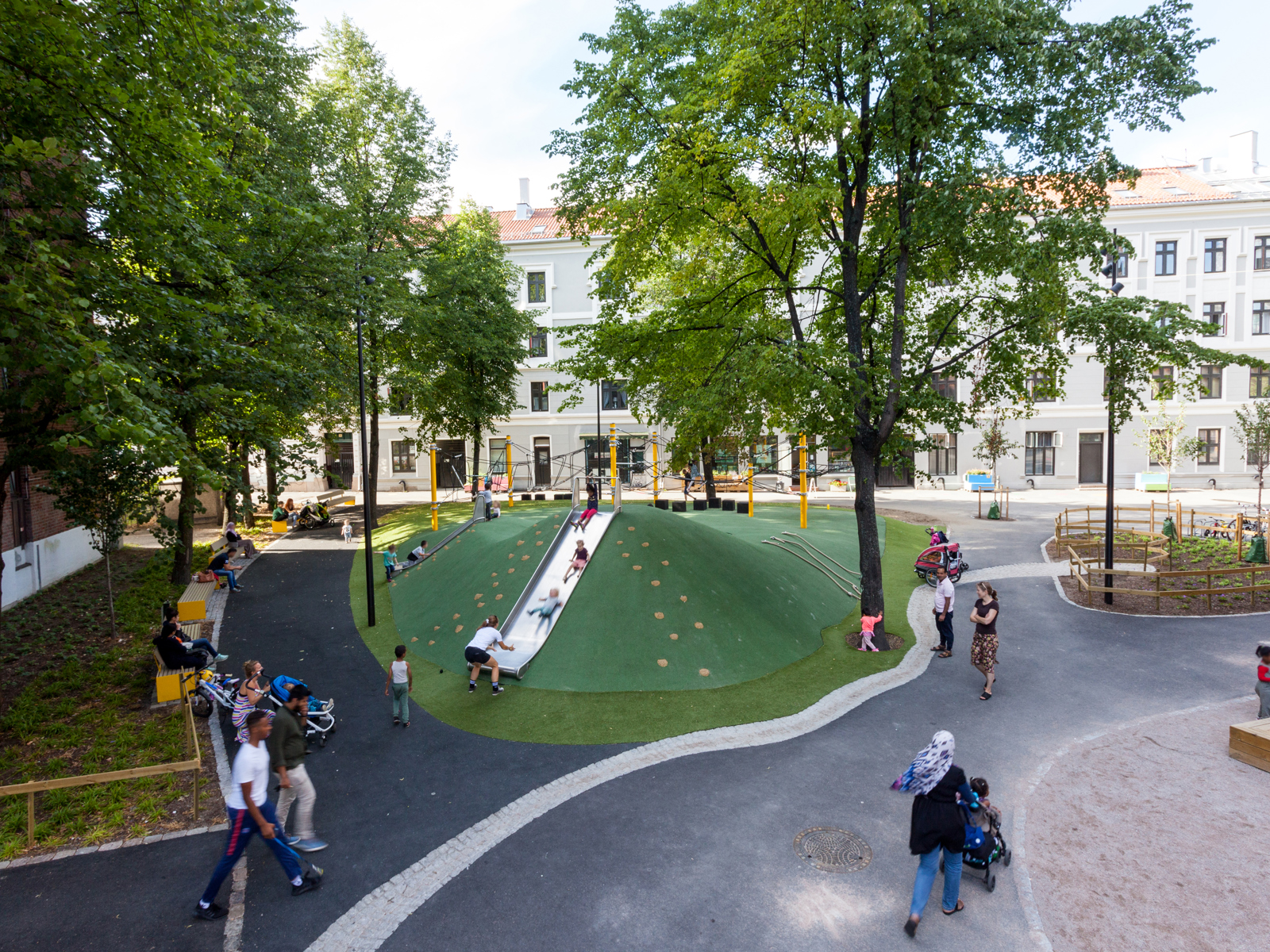 Sørli Lekepark - Arkitektur