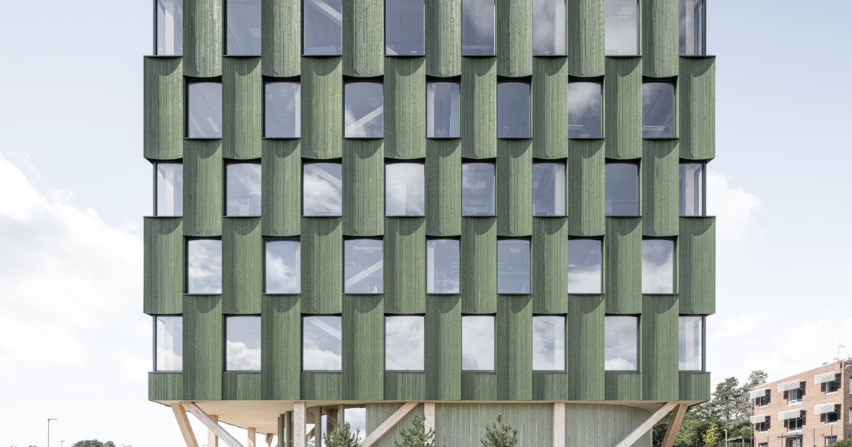 Kristiansand-pris til massivtrebygg - Arkitektur