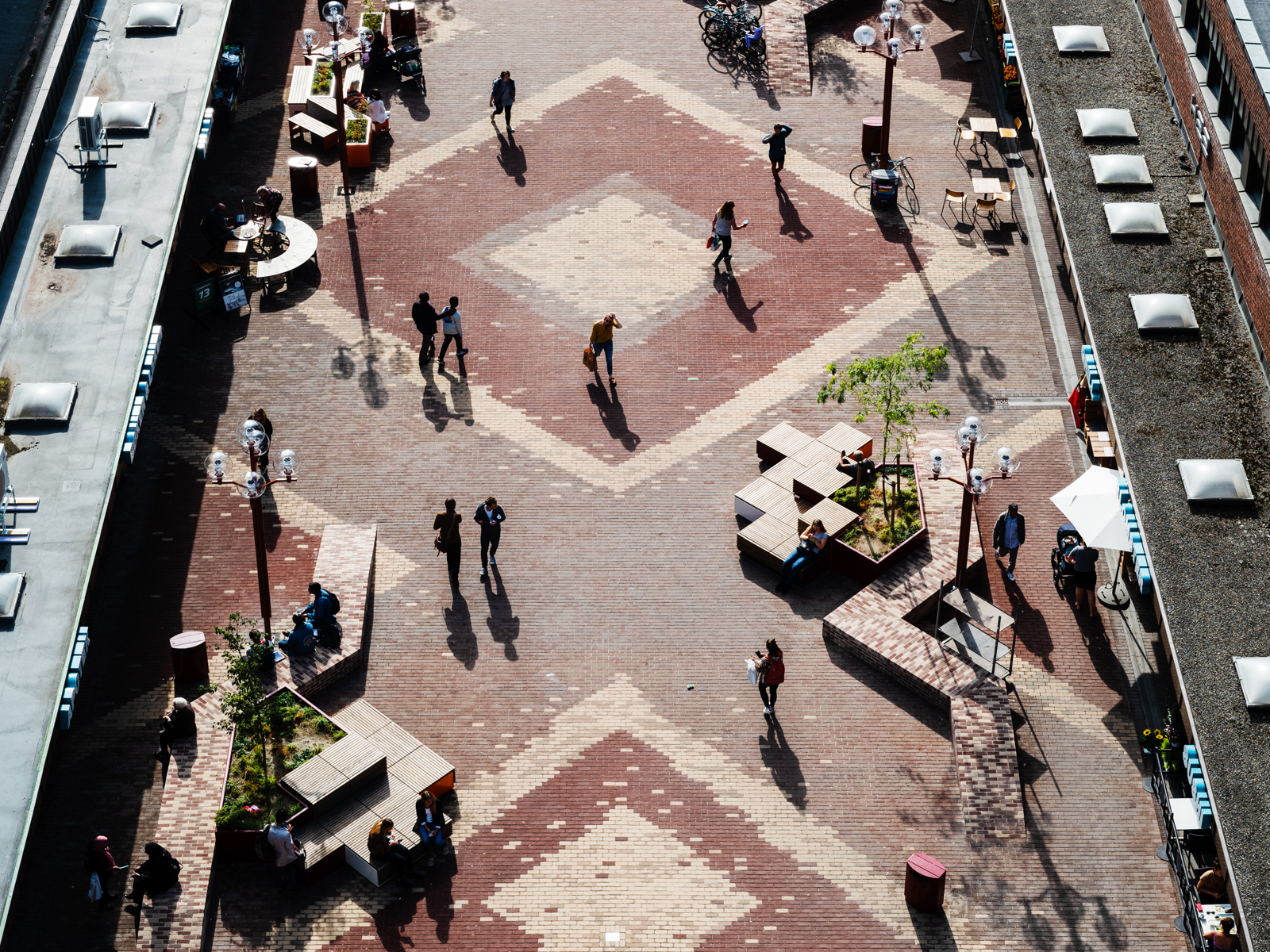 Tøyen torg - Arkitektur