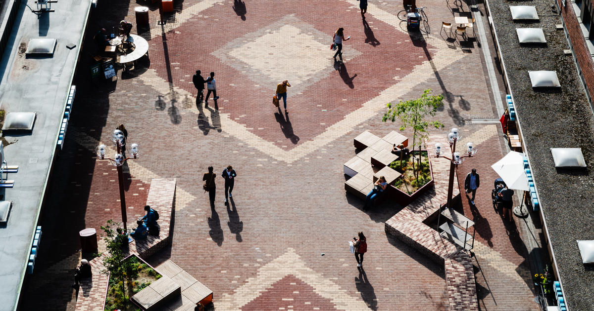 Tøyen torg - Arkitektur