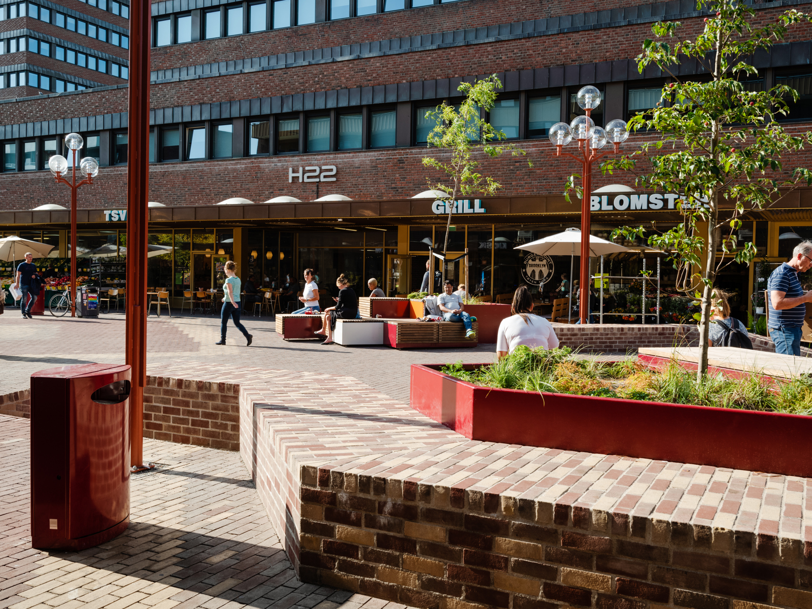 Tøyen square - Arkitektur