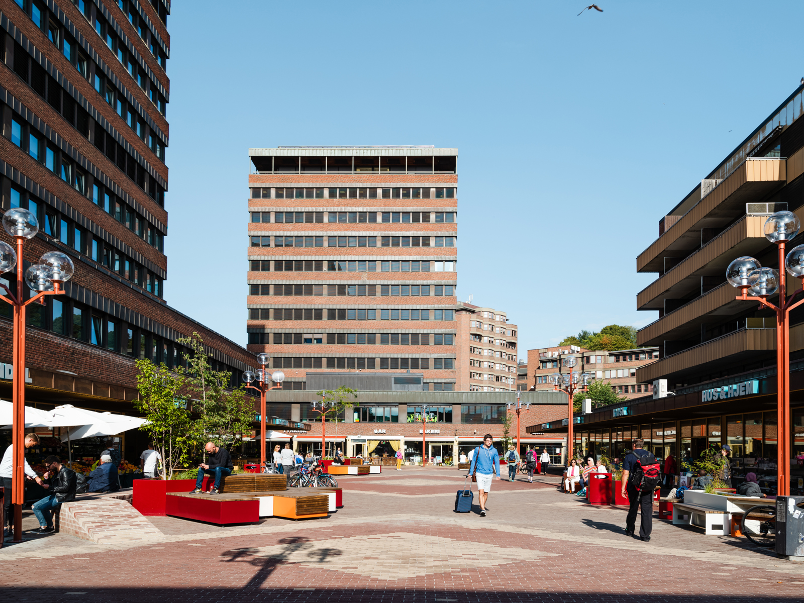 Tøyen square - Arkitektur